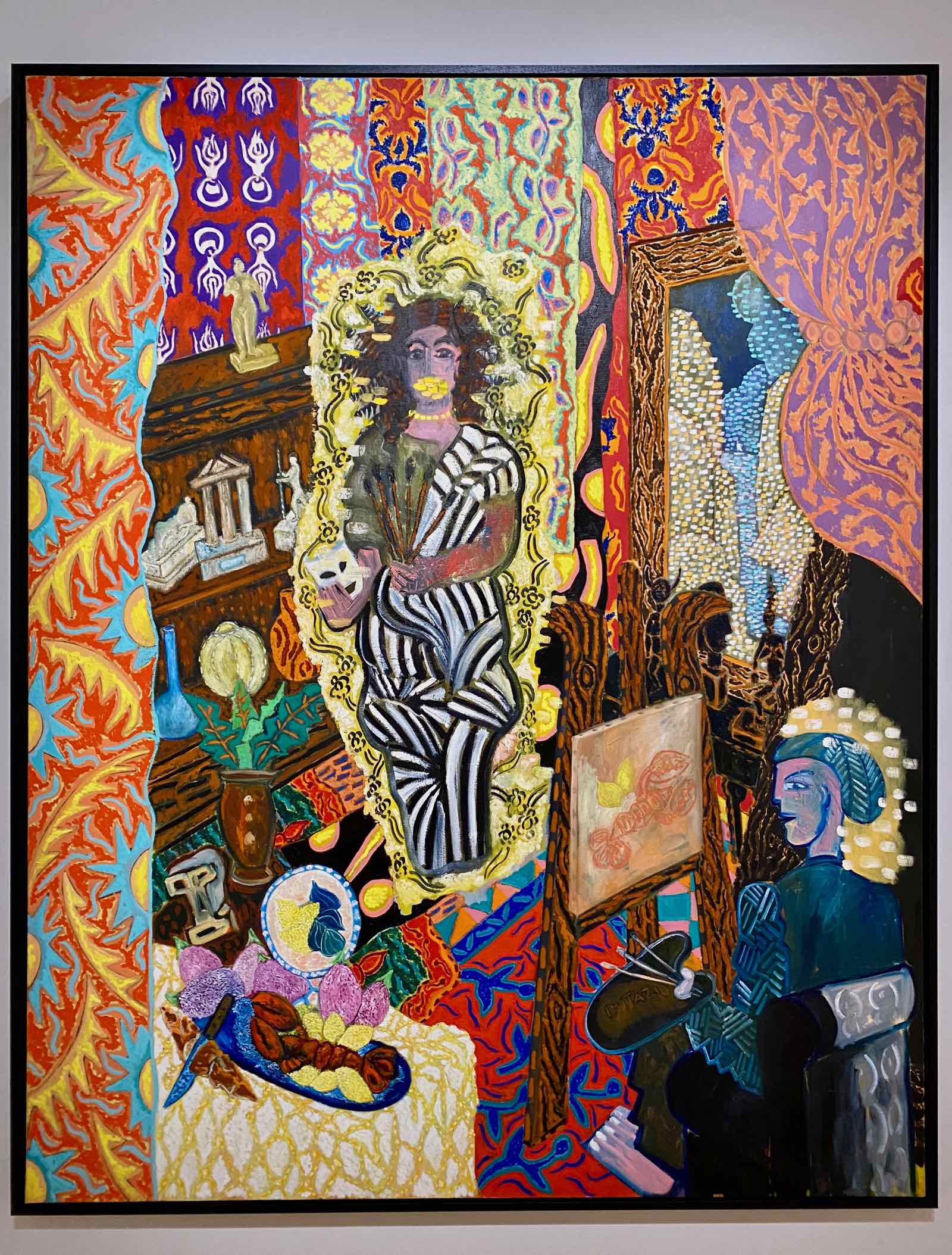 Marco-Del-Re-Allegorie-de-la-peinture-I - Plus au nord