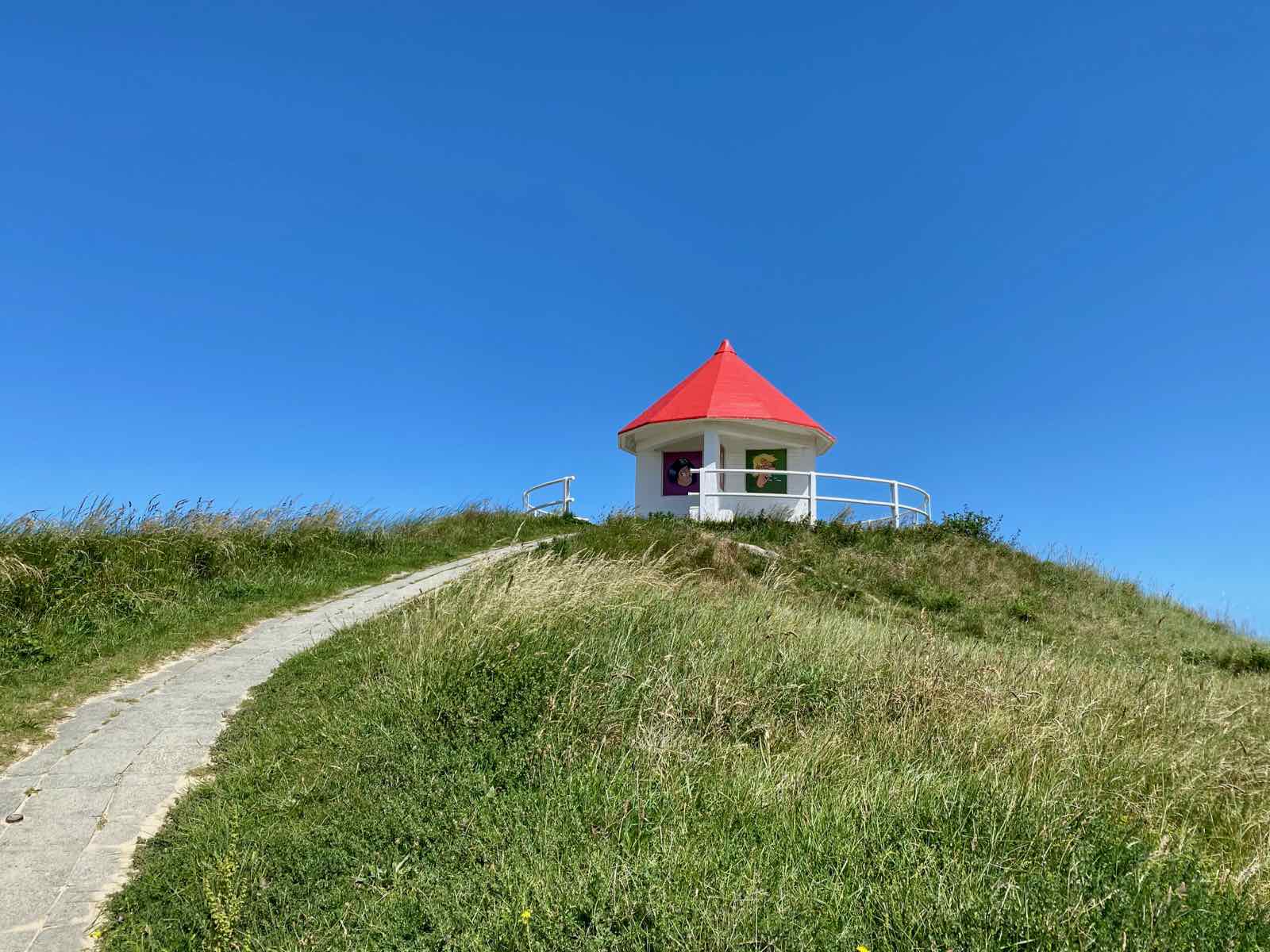 Wenduine-dune-Spioenkop-vue-de-loin - Plus au nord