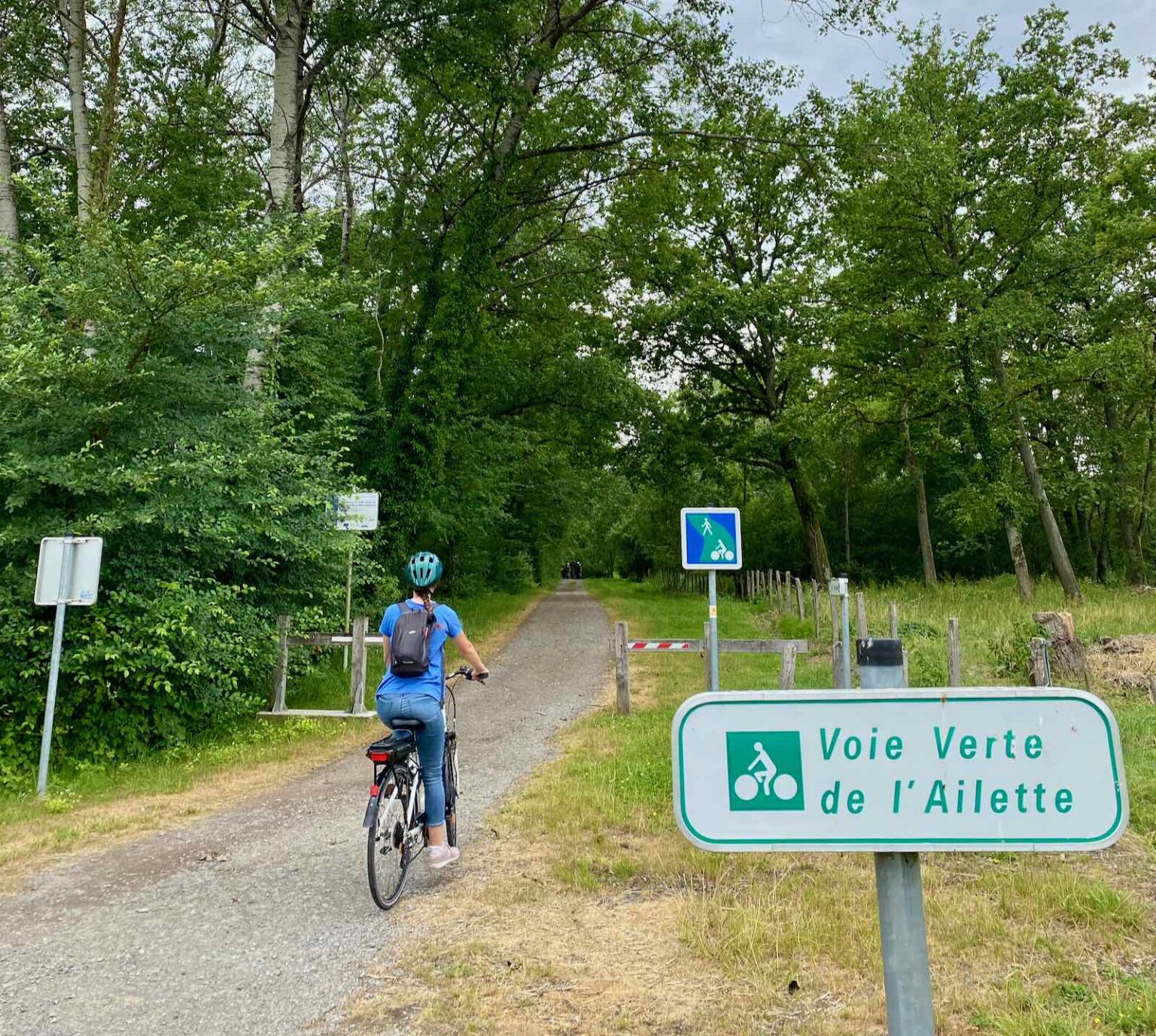 Sur la Voie verte de l’Ailette, *pédaler dans l'Aisne* - Plus au nord